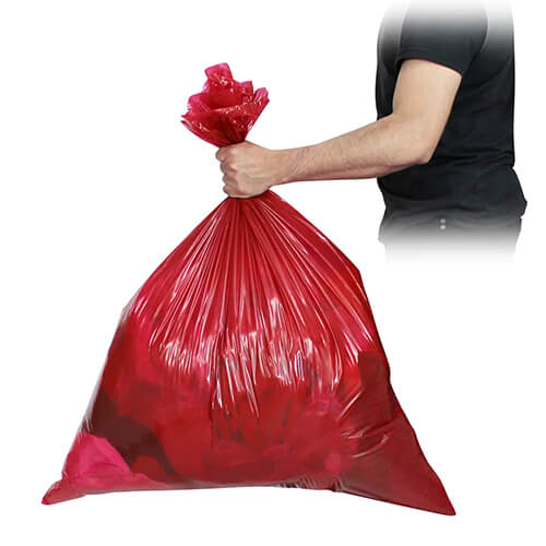 Fundas Hospitalarias Rojas Y Negras Para Desechos
